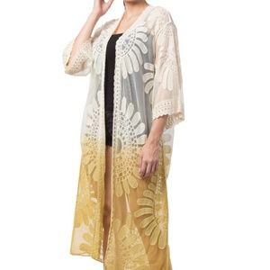 Raj | Jackets & Coats | Raj Duster Lace Embroidered | Poshmark